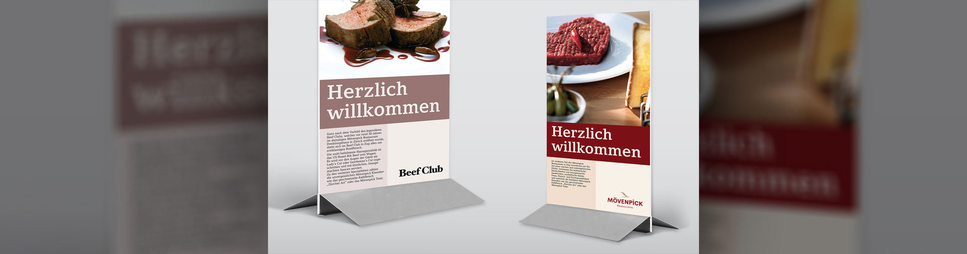 Bodendisplay - Stand Up Display - Banner Display | signfactory.ch
